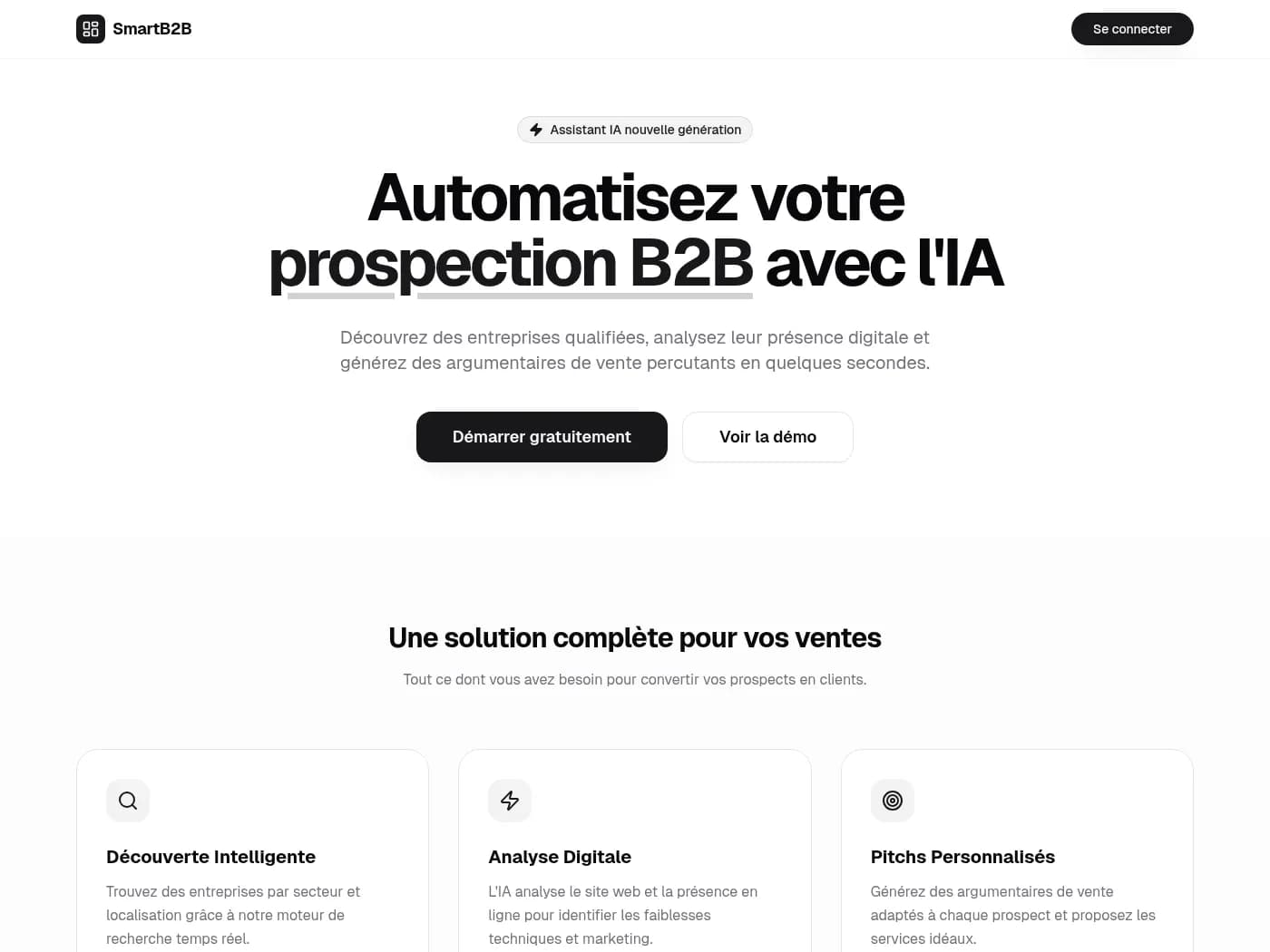 Smart B2B Prospect Assistant