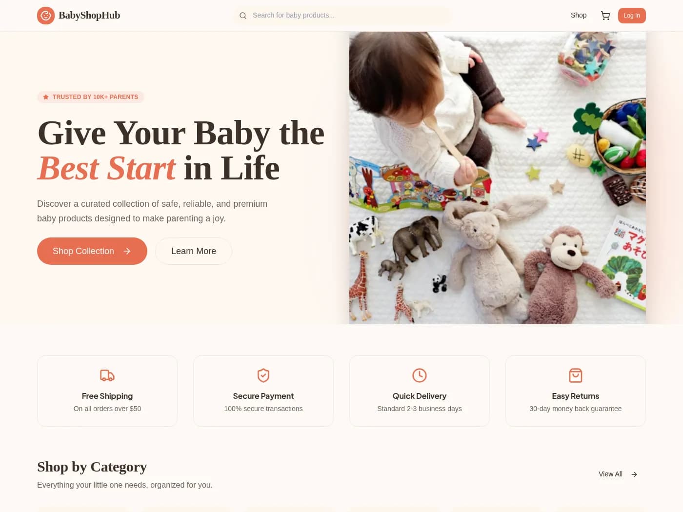 BabyShopHub Platform