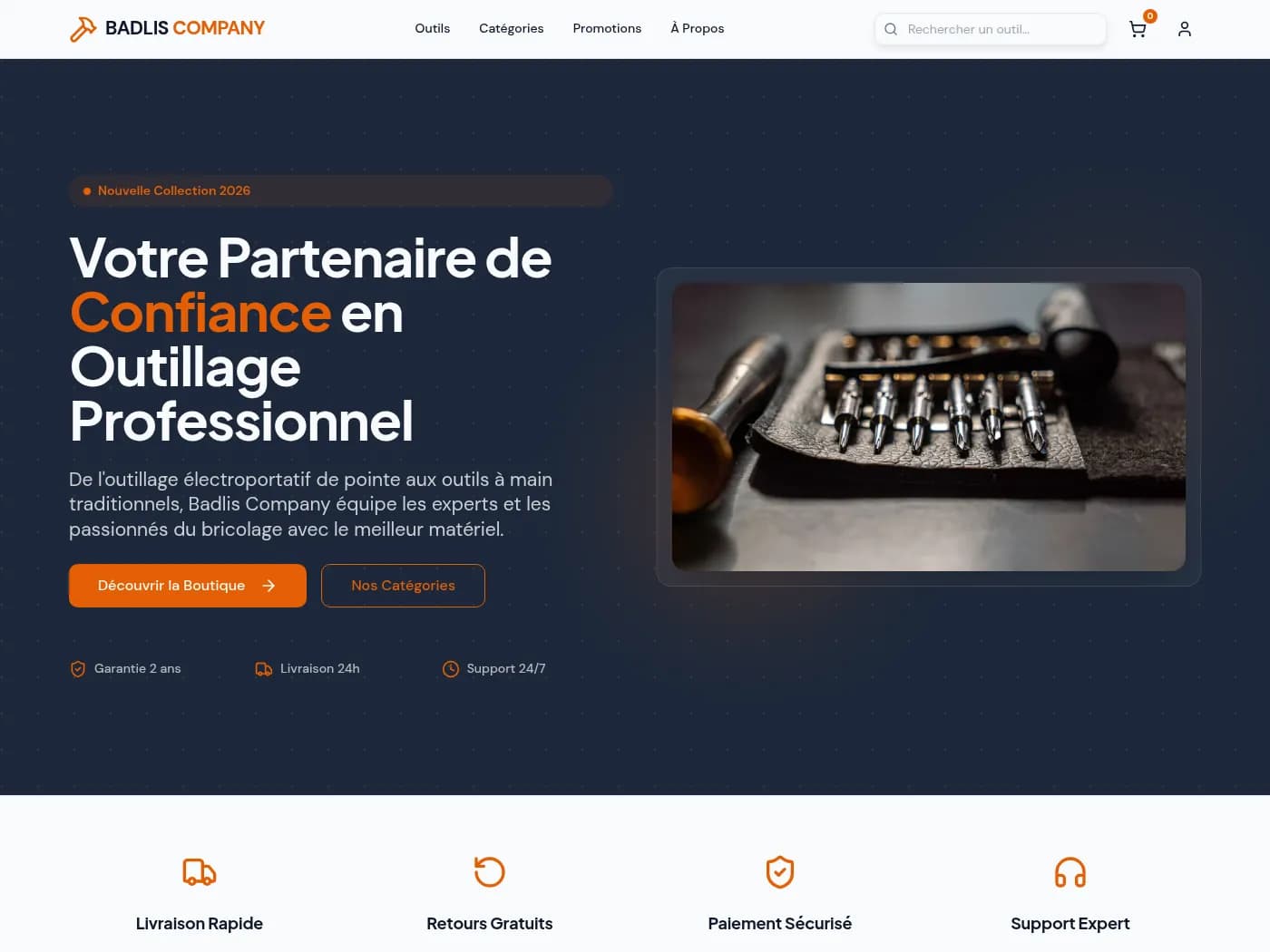 Badlis Outils Accueil