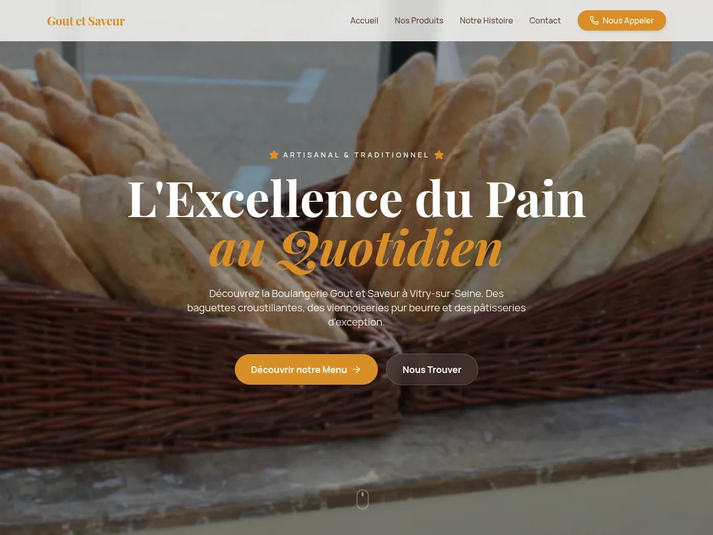 Boulangerie Vitrine Pro
