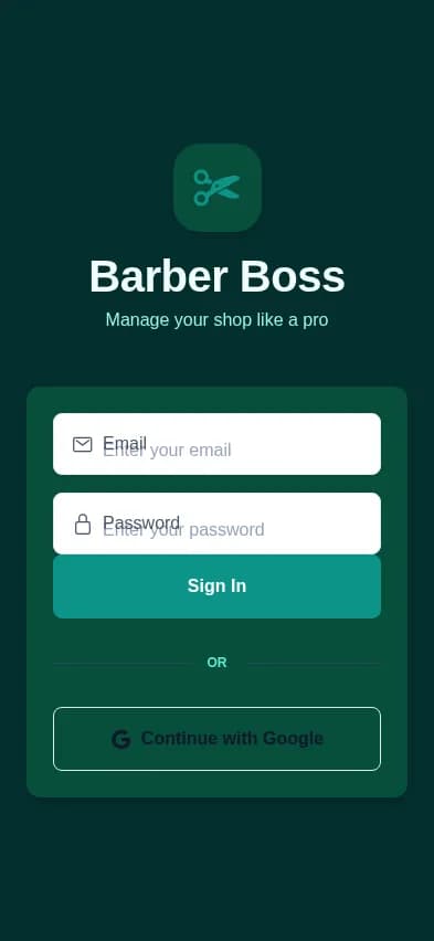 Barber Boss Manager