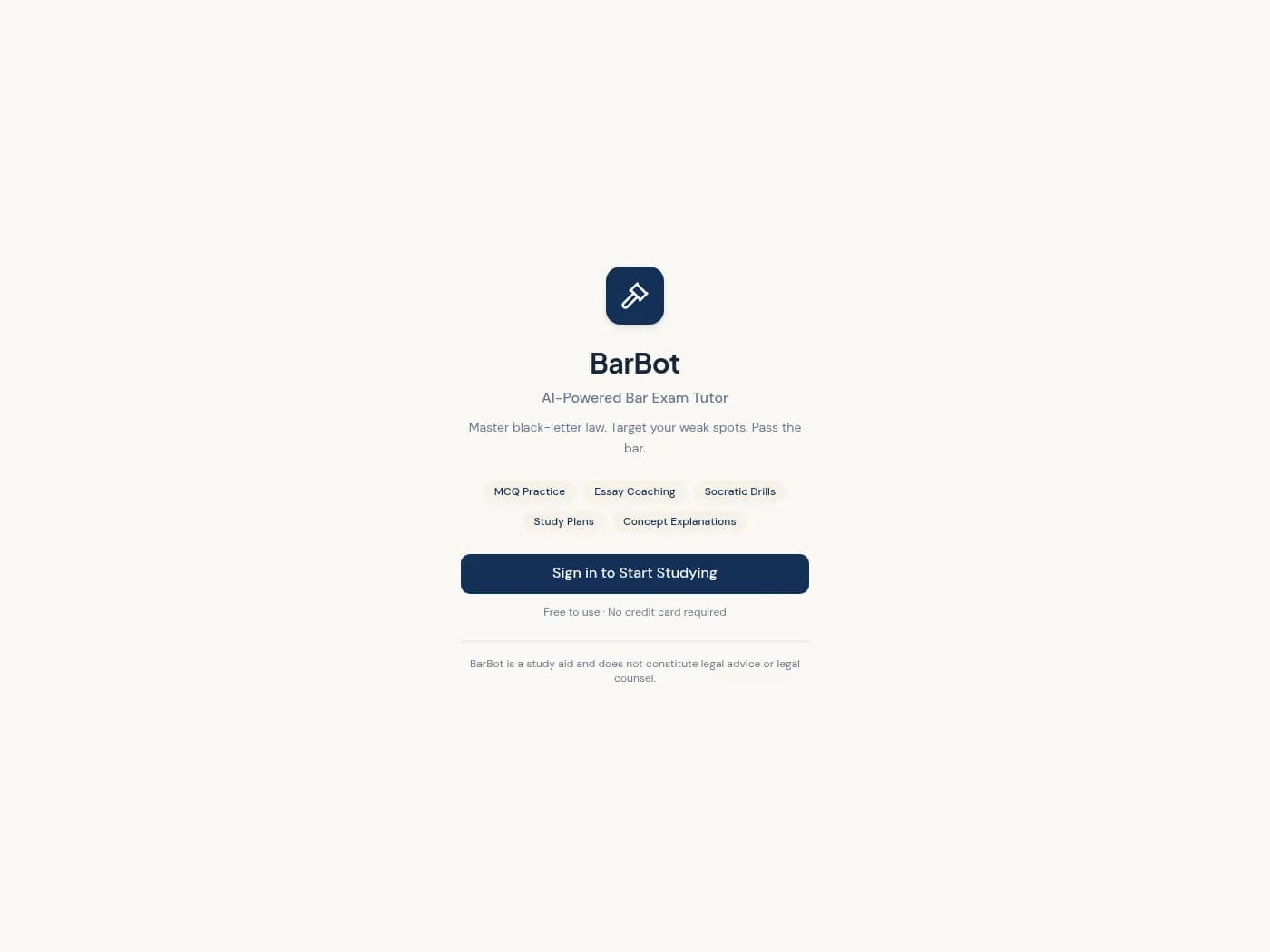 BarBot AI Tutor