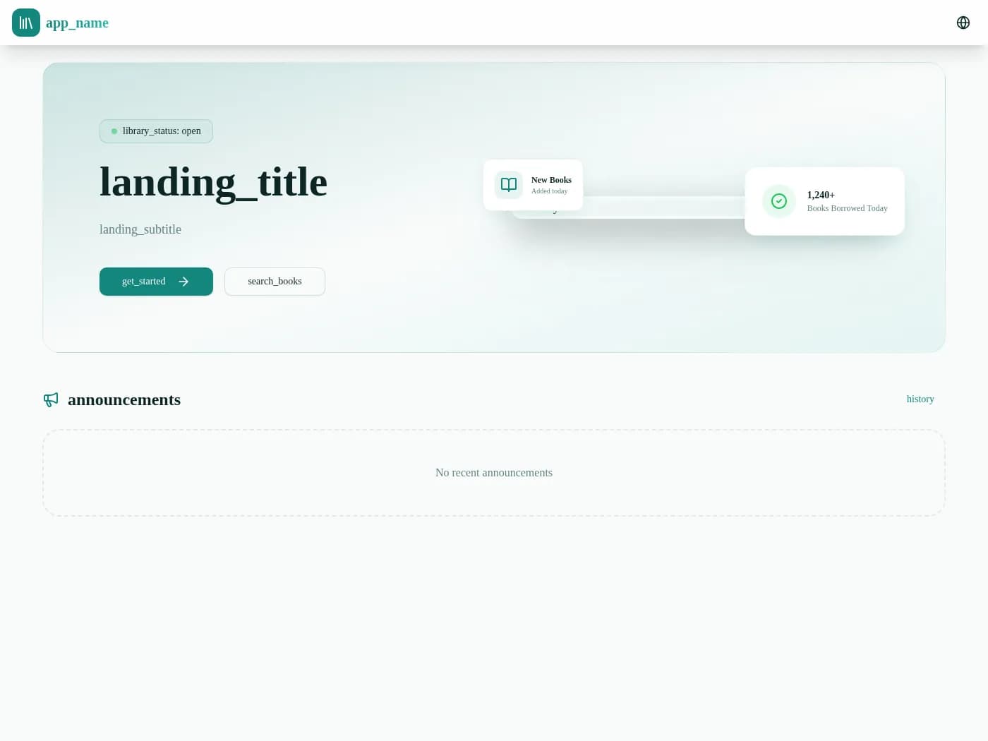 Barcode Library System