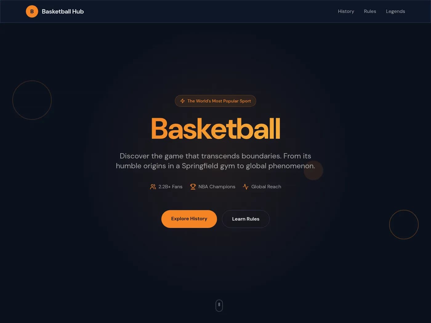 Basketball Info Hub