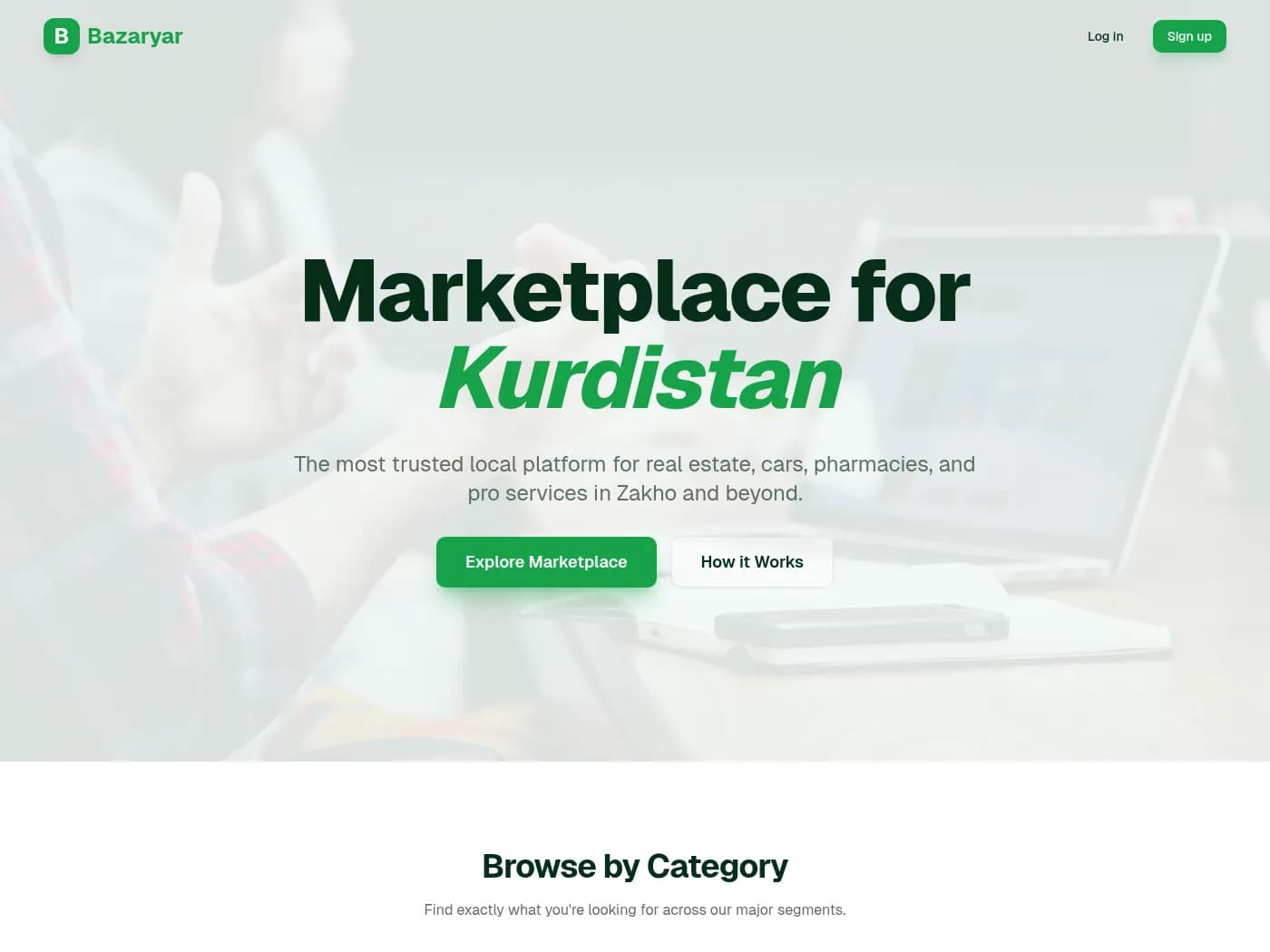 Bazaryar Marketplace App