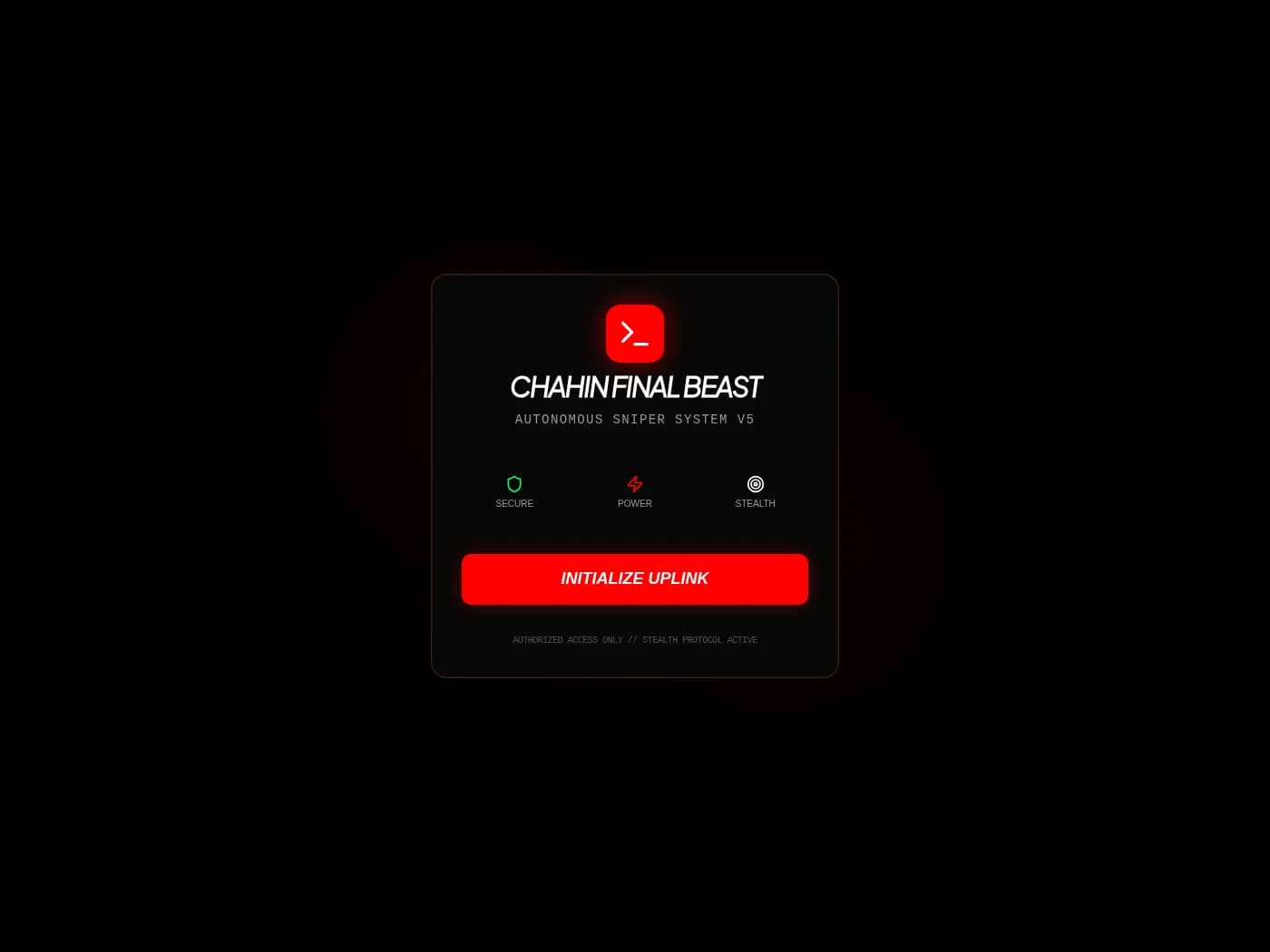 Chahin Final Beast