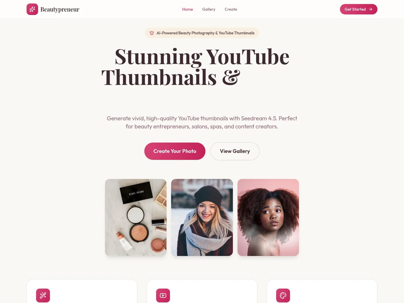 Beautypreneur Photo AI