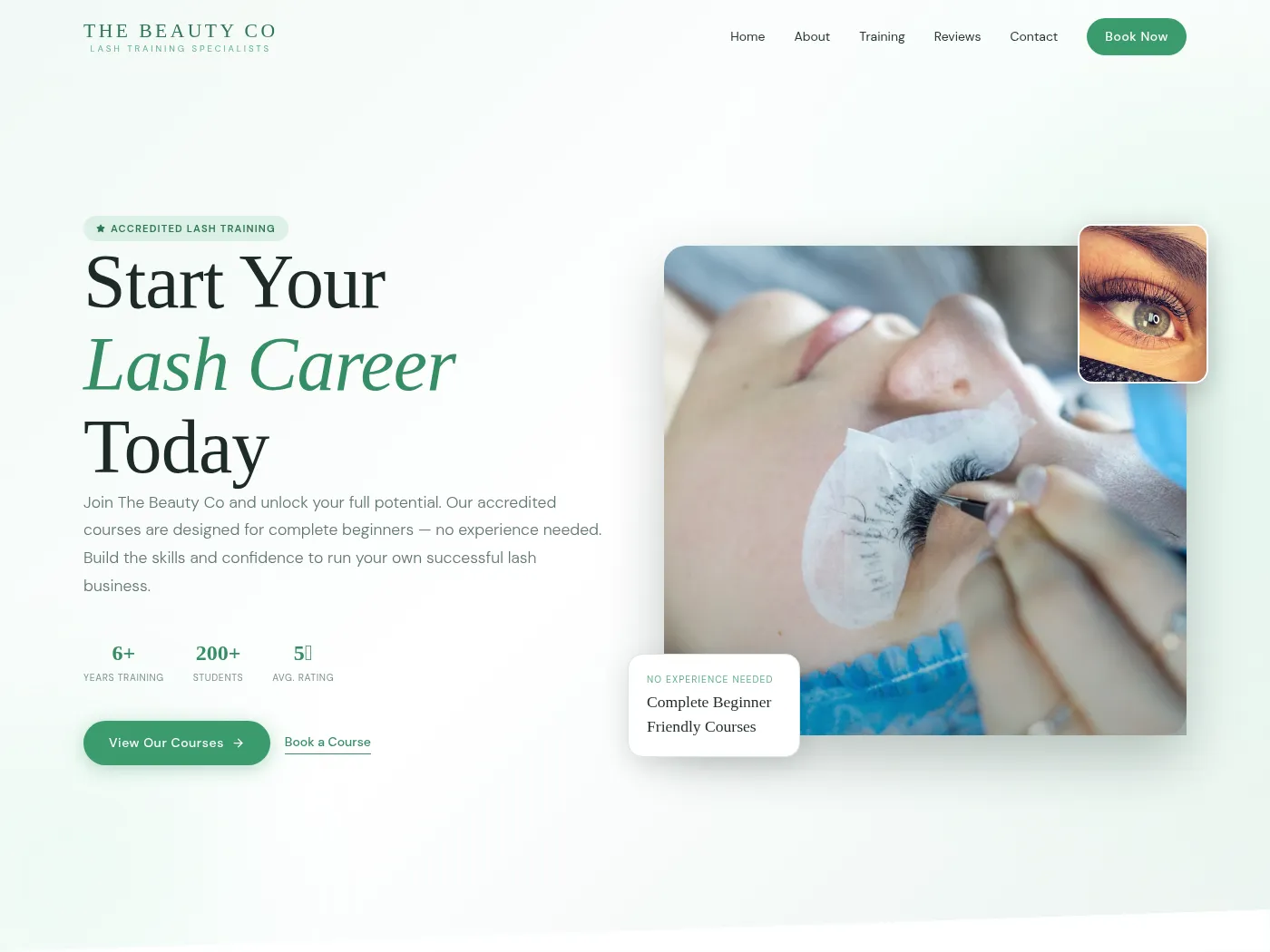 Beauty Co Modern Site