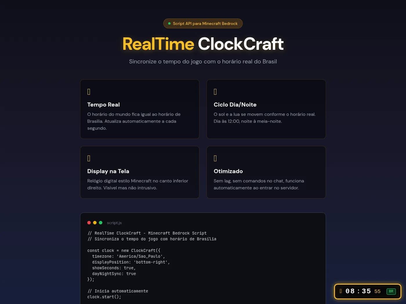 RealTime ClockCraft