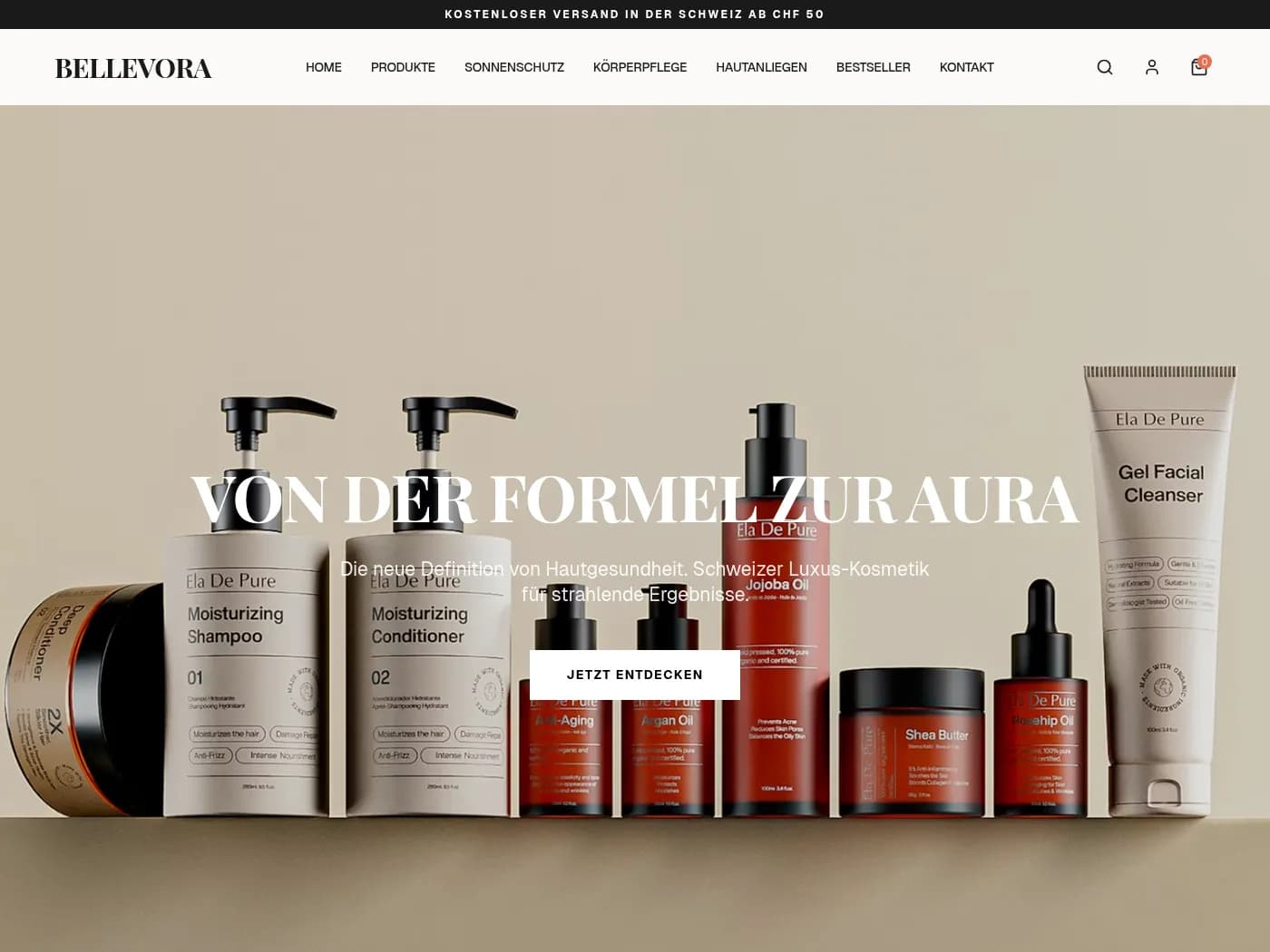 Bellevora Web Presence