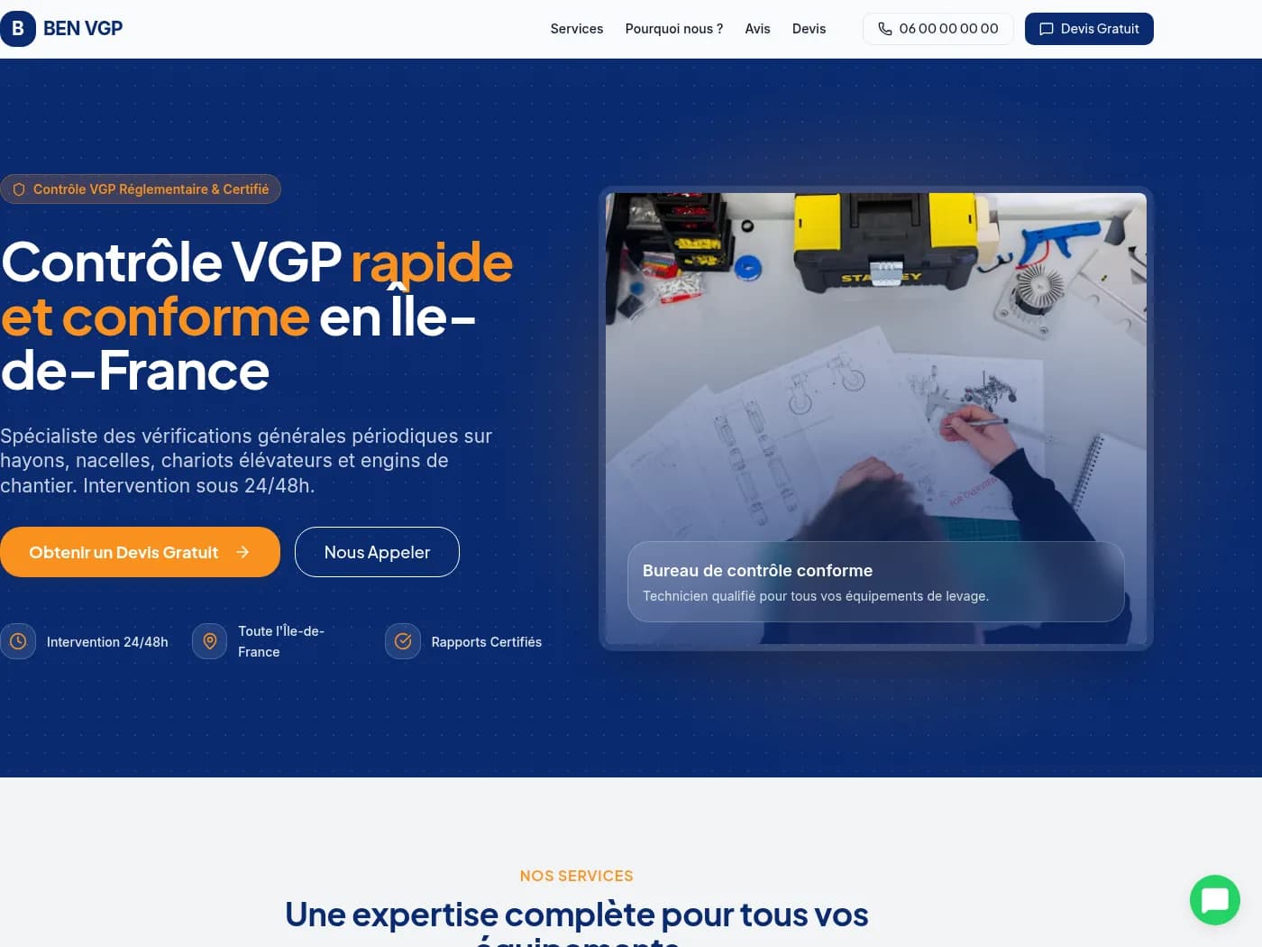 BEN VGP Conversion Site