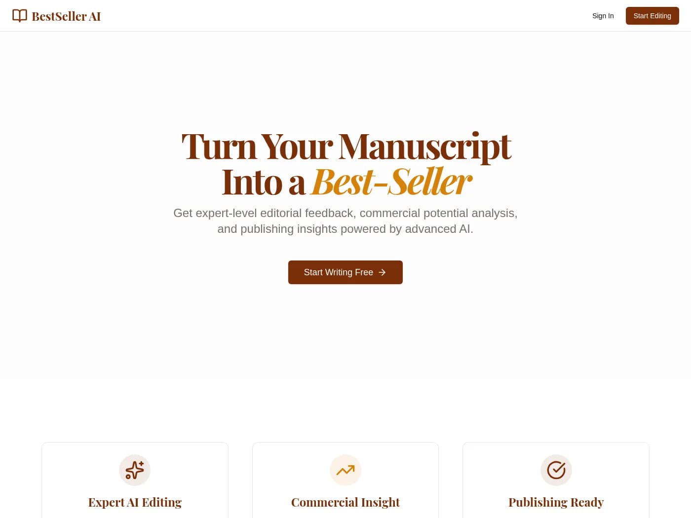 BestSeller AI Editor