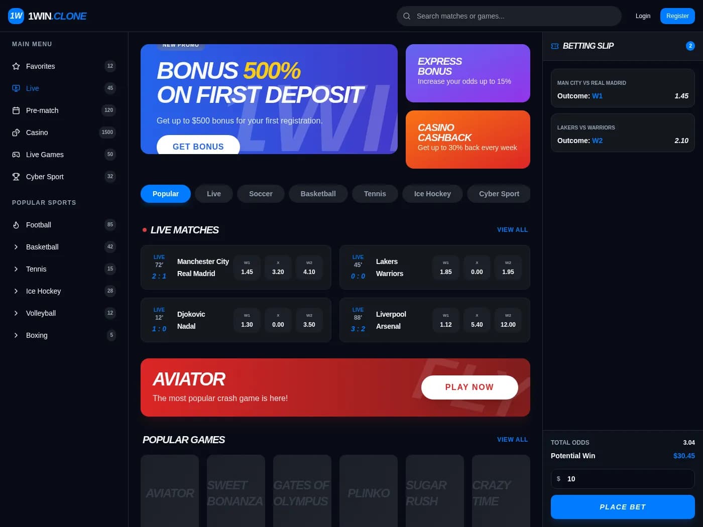 Betting Platform Clone