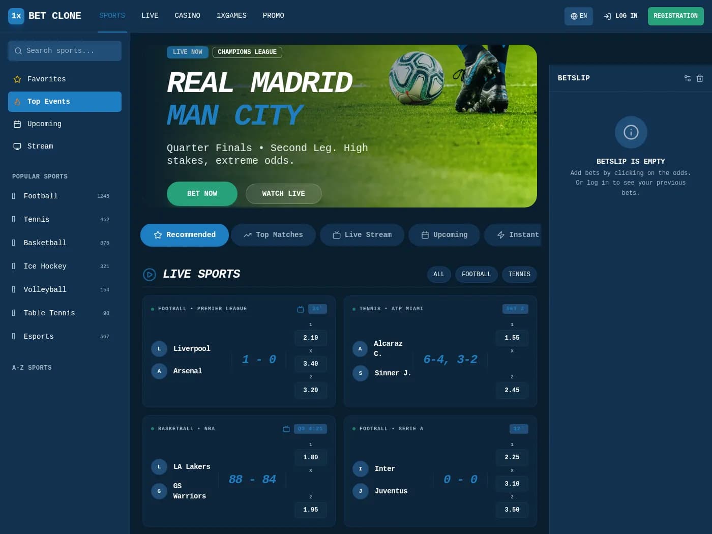 Betting Platform Clone
