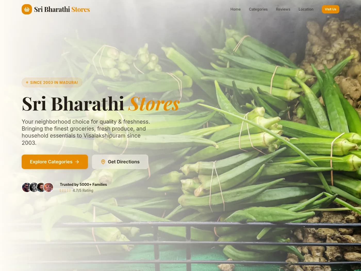 Sri Bharathi Stores Site