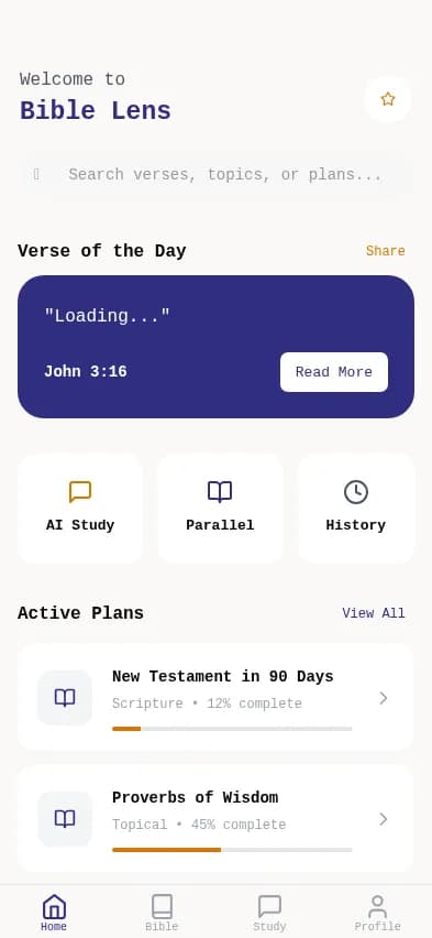 Bible Lens Mobile