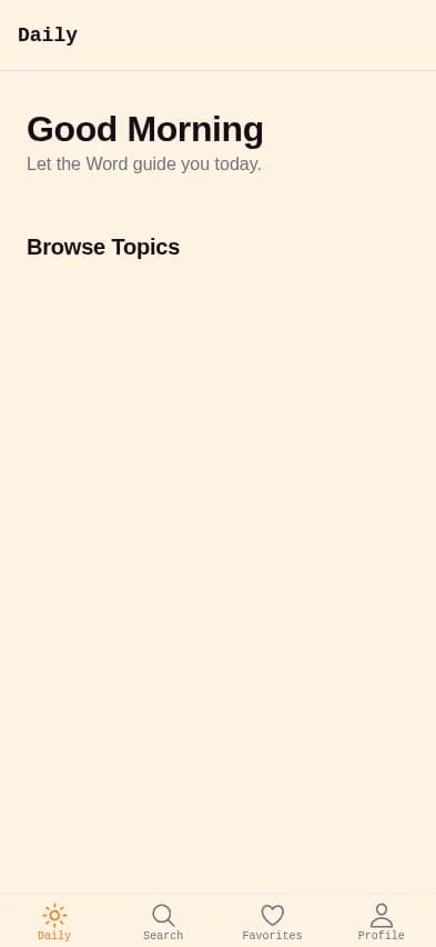 Bible Verse App