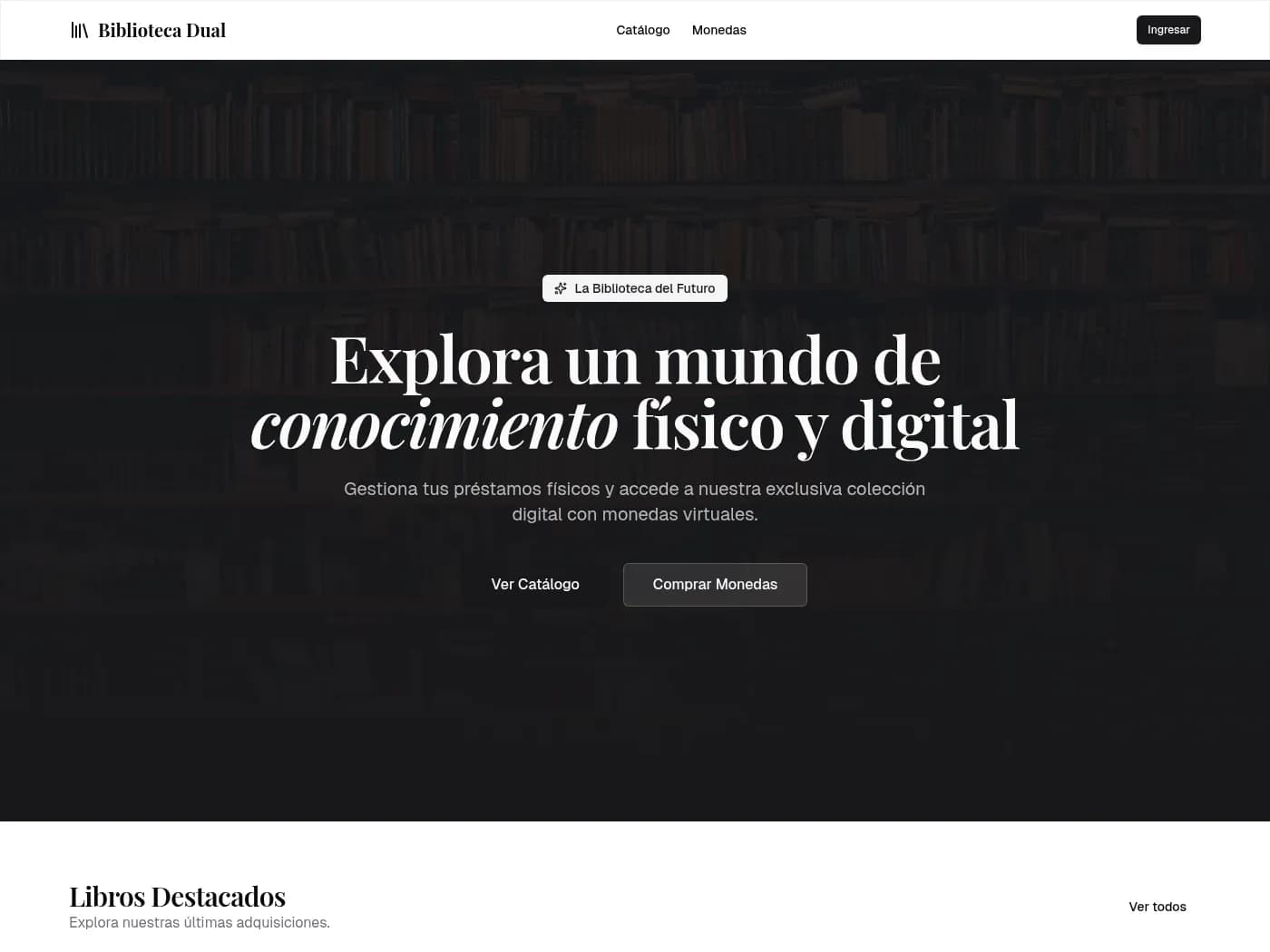 Biblioteca Dual Digital
