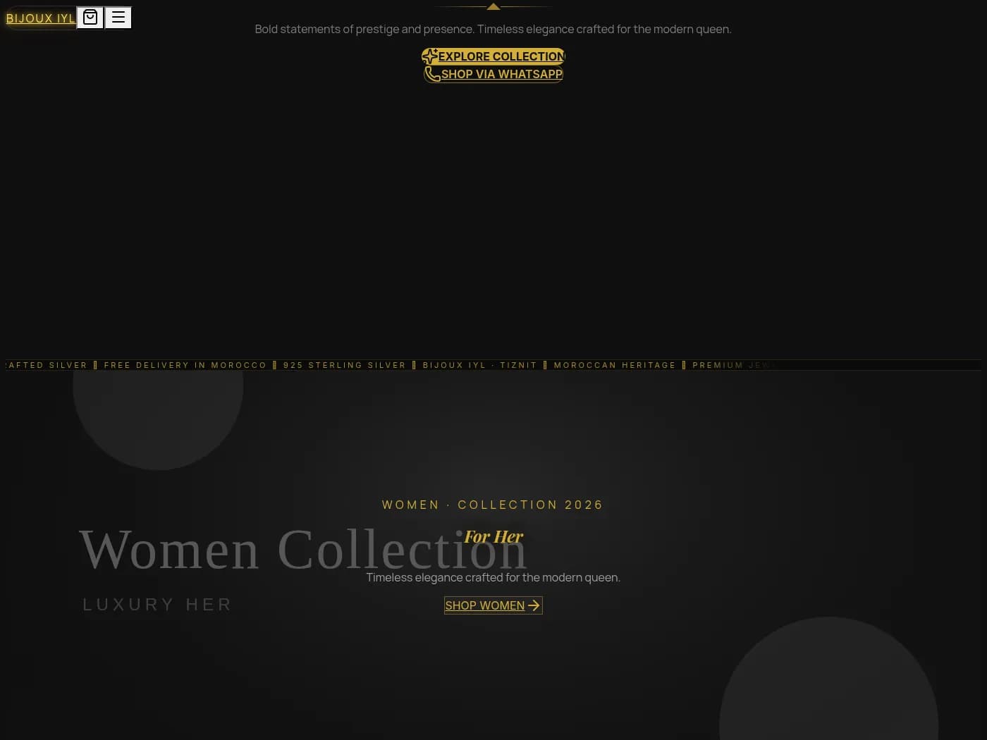 BIJOUX IYL Web Store