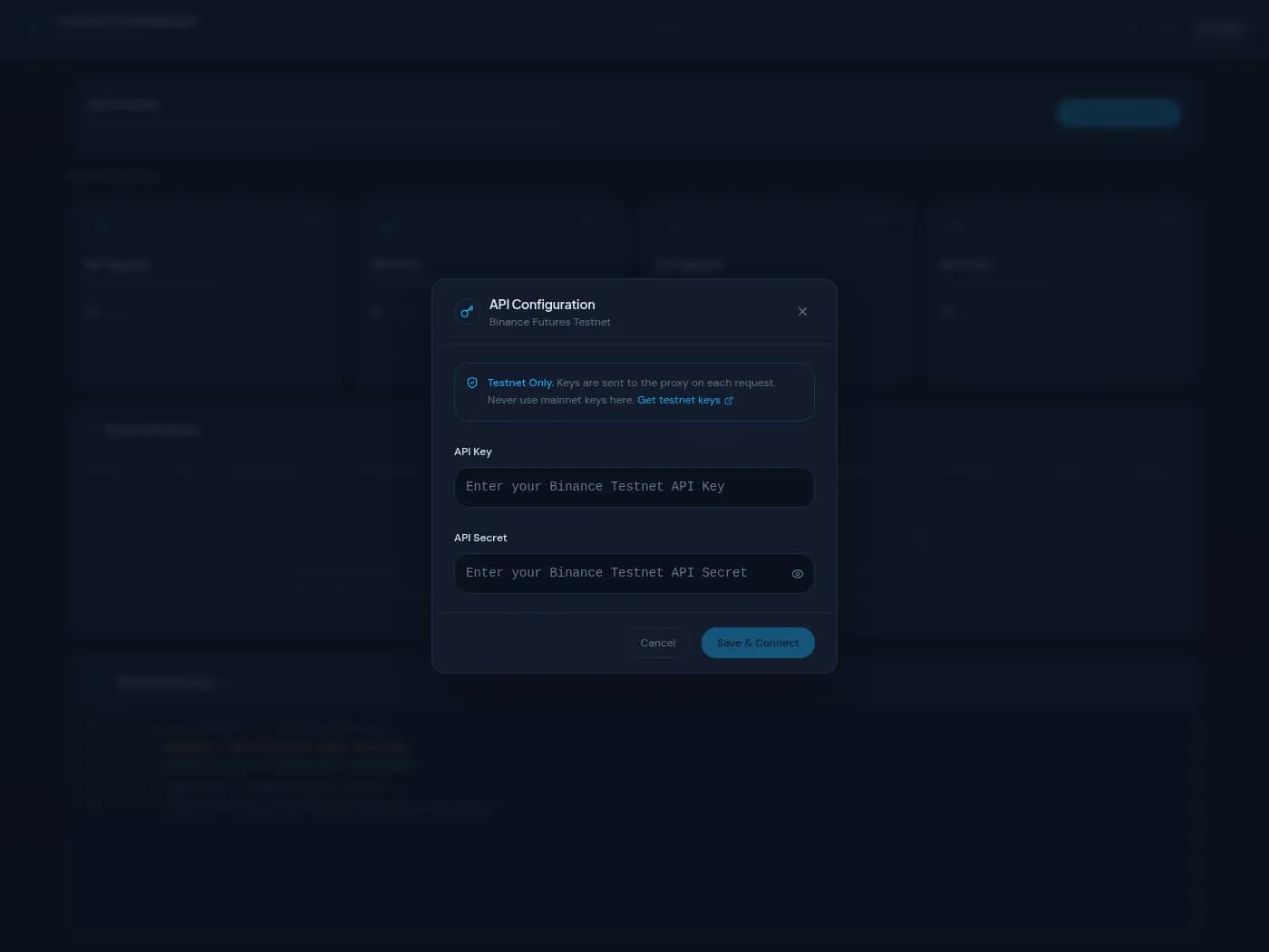 Binance Futures Pro Dashboard