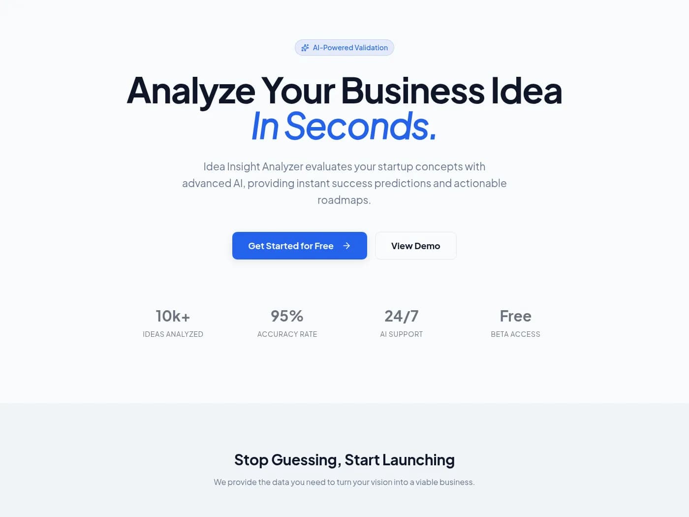Idea Insight Analyzer