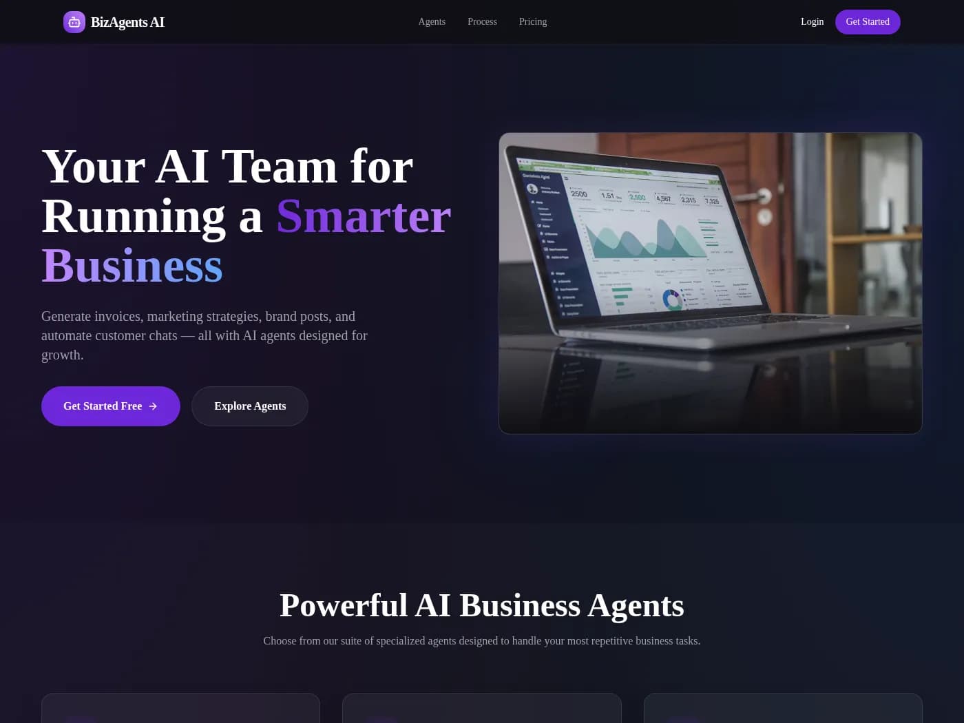 BizAgents AI Platform