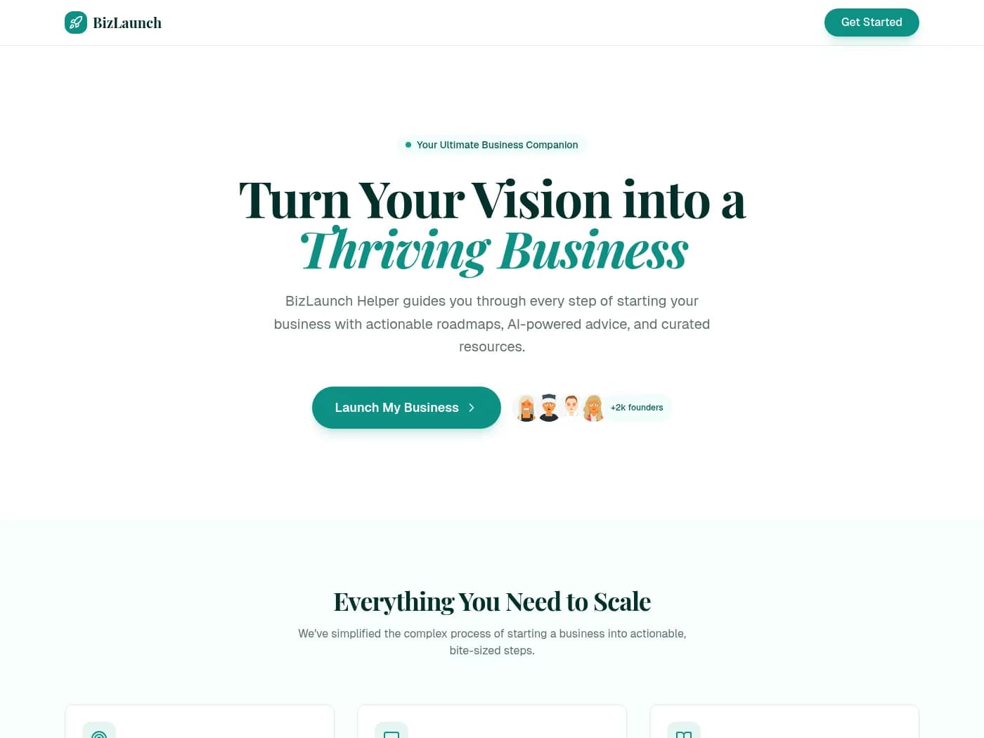 BizLaunch Helper