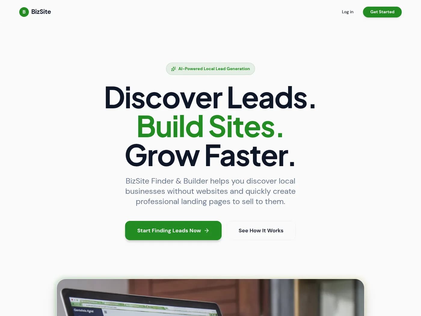 BizSite Finder & Builder