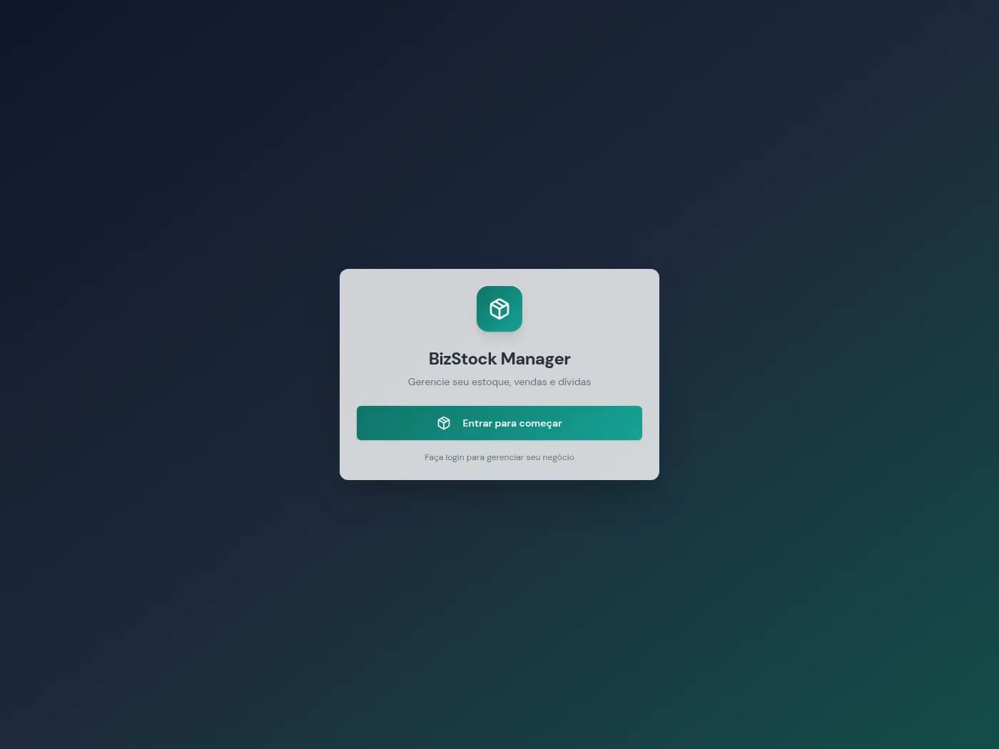 BizStock Manager