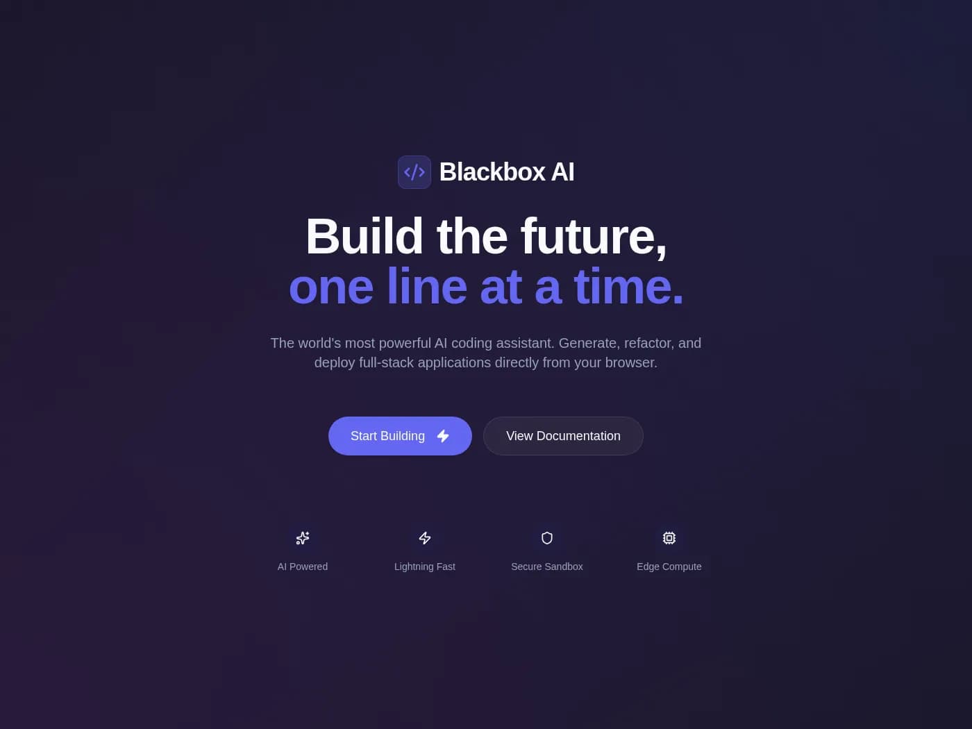 Blackbox AI Clone