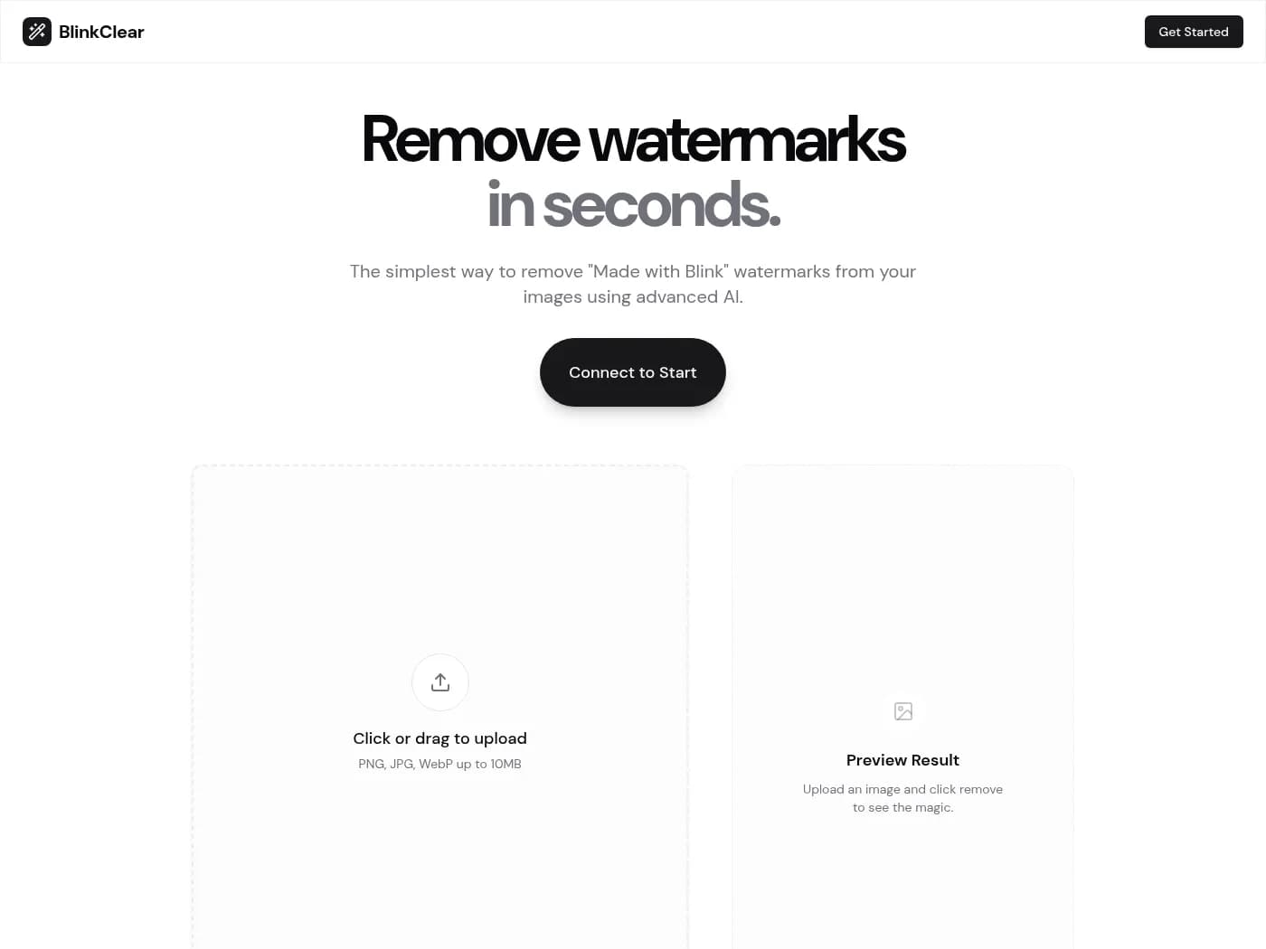 Blink Watermark Remover