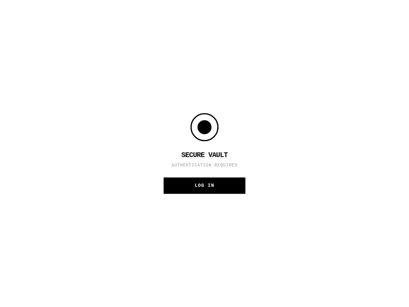 BlinkList Secure Vault