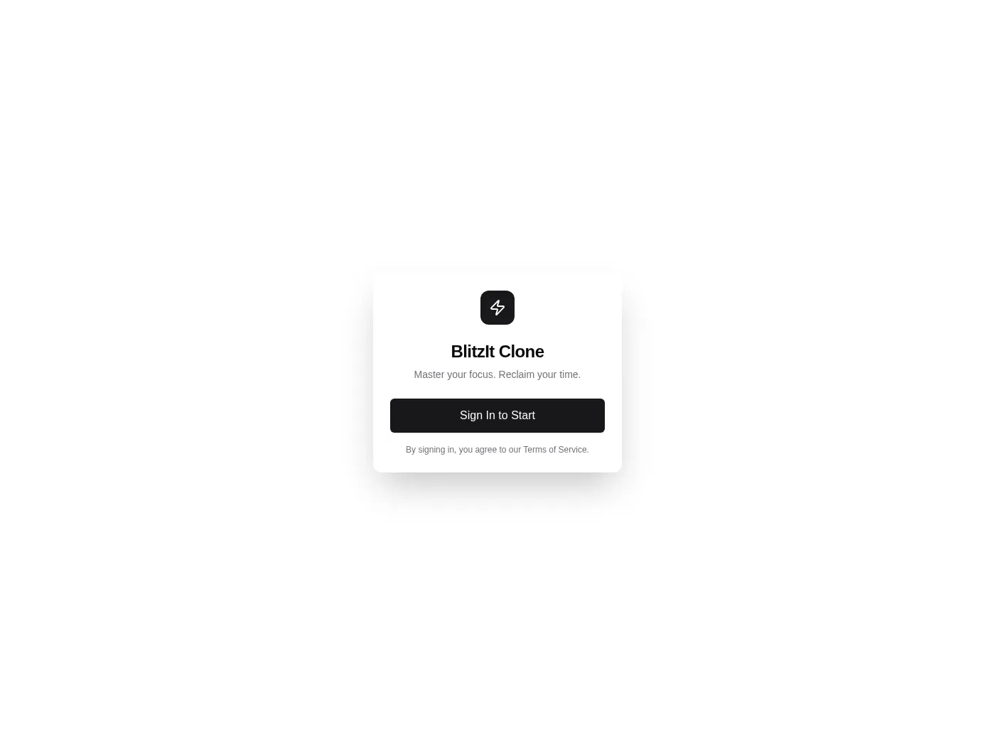 BlitzIt Freemium Clone