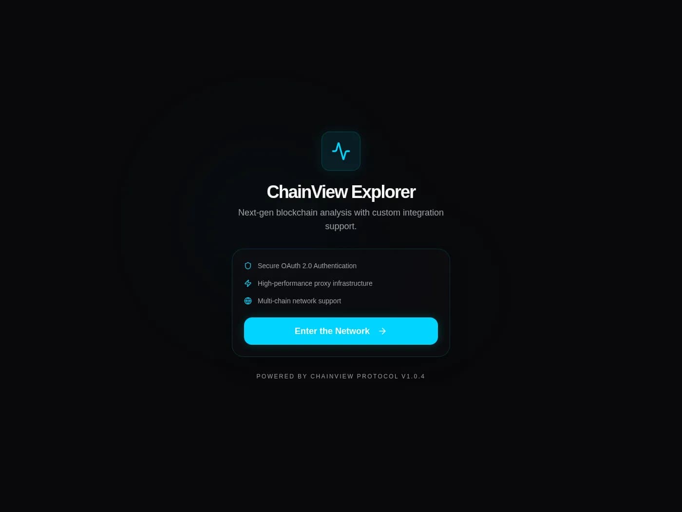 ChainView Explorer
