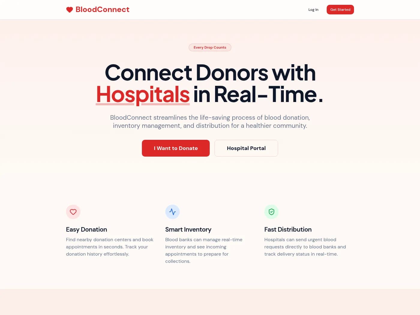 BloodConnect Platform