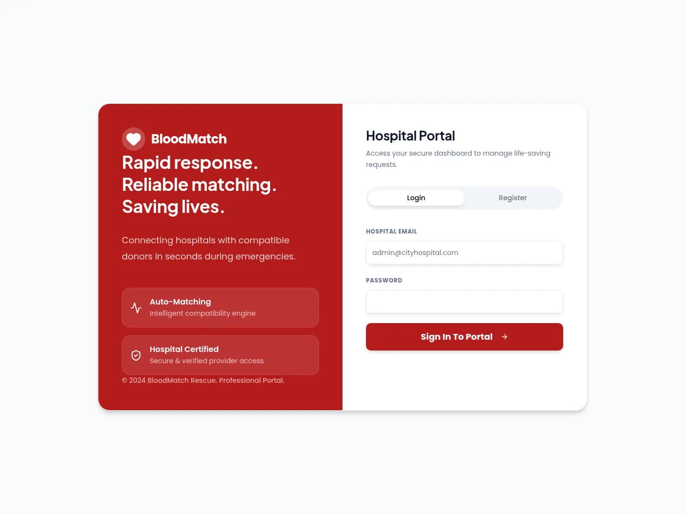 BloodMatch Rescue