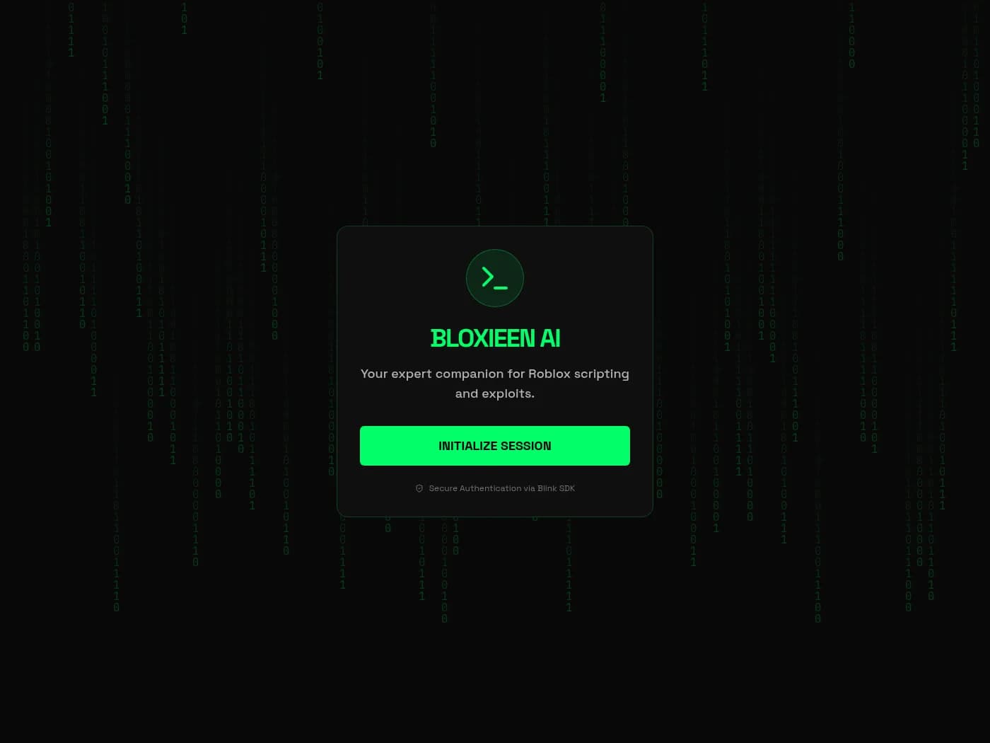 Bloxien AI Chatbot