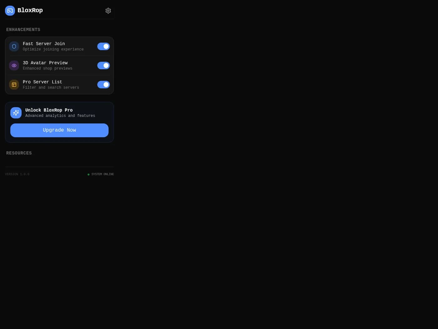 BloxRop Extension Revamp