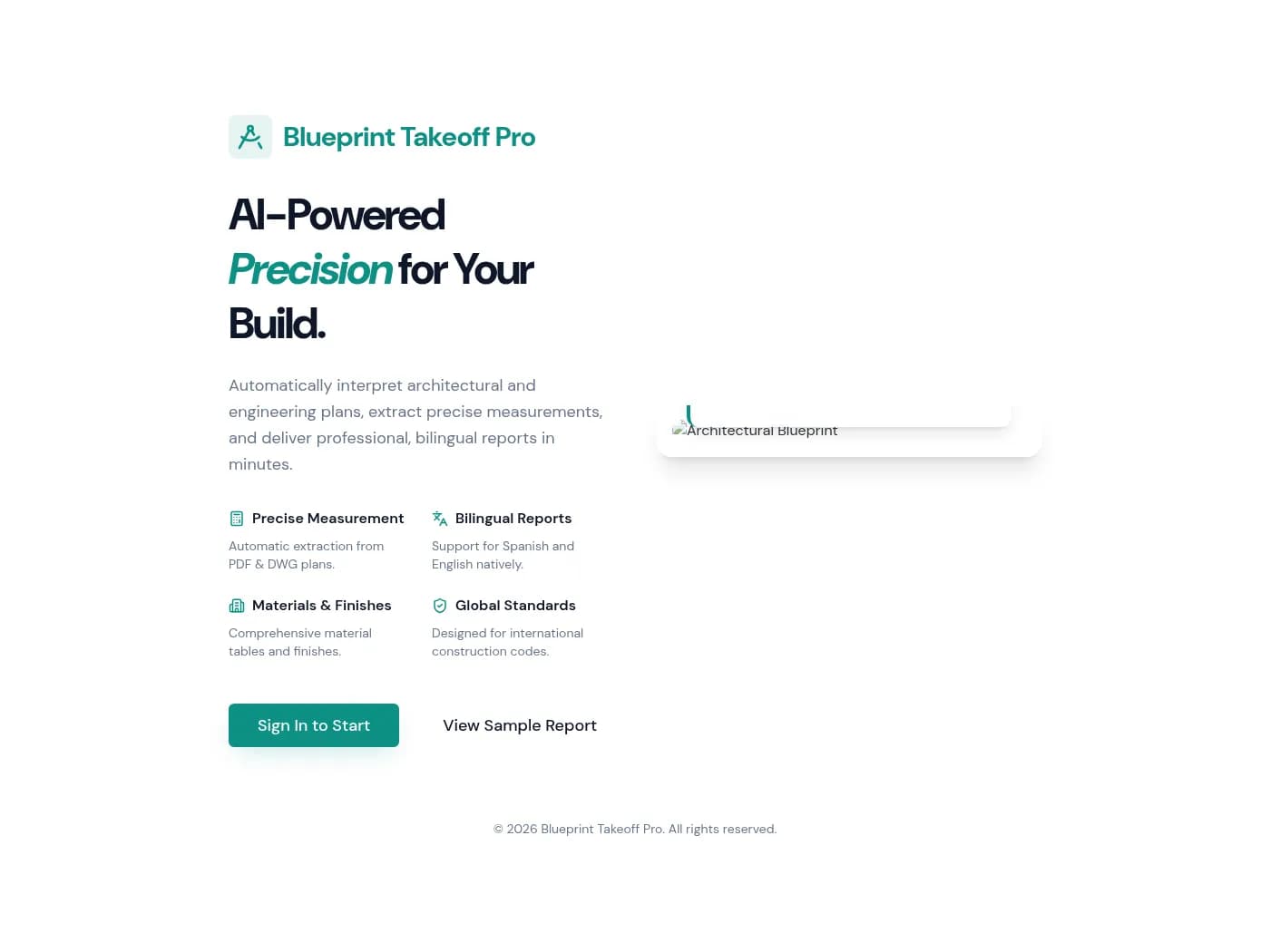 Blueprint Takeoff Pro