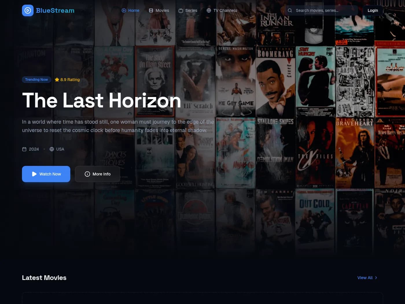BlueStream TV Platform