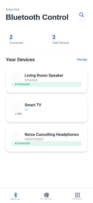 Smart Bluetooth Control