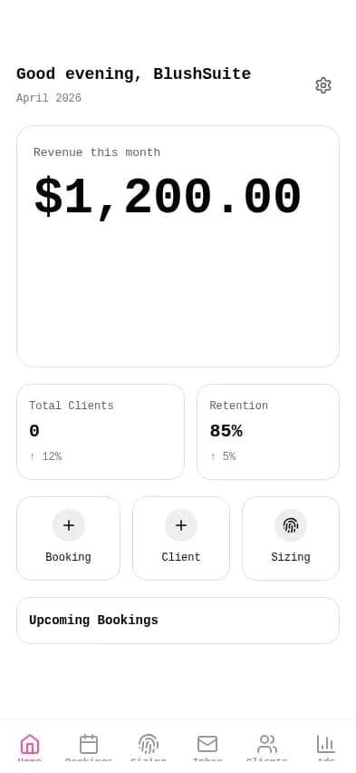 BlushSuite Beauty Manager