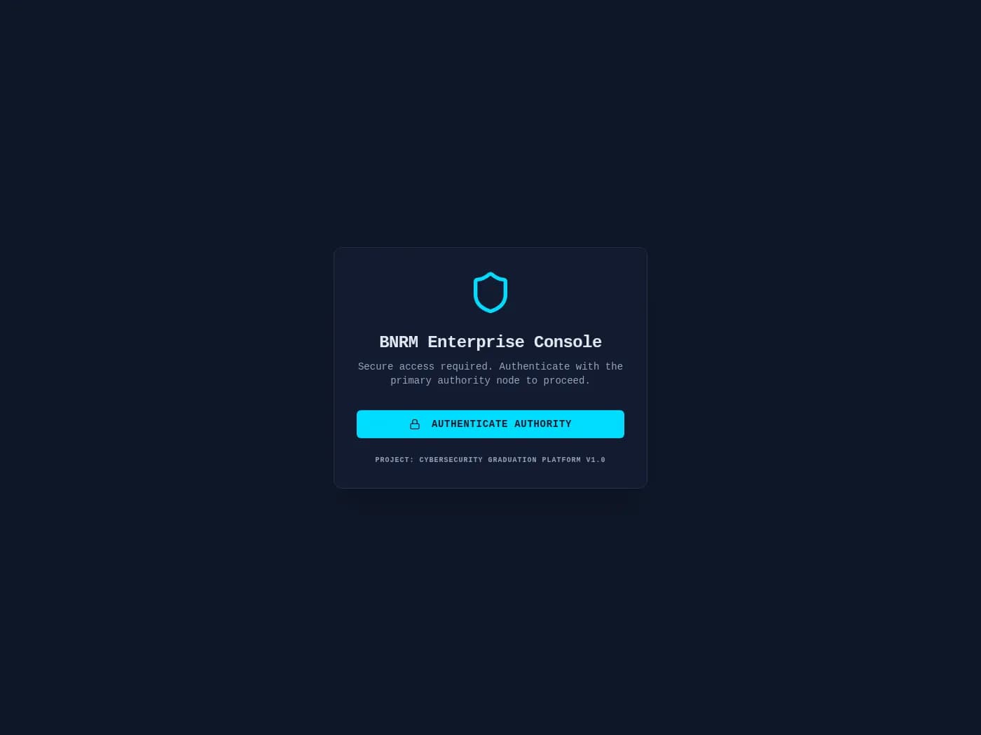 BNRM Enterprise Console