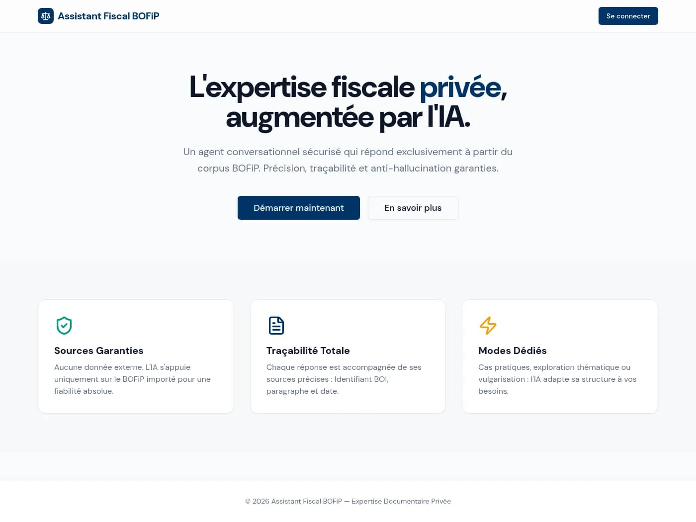 Assistant Fiscal BOFiP IA