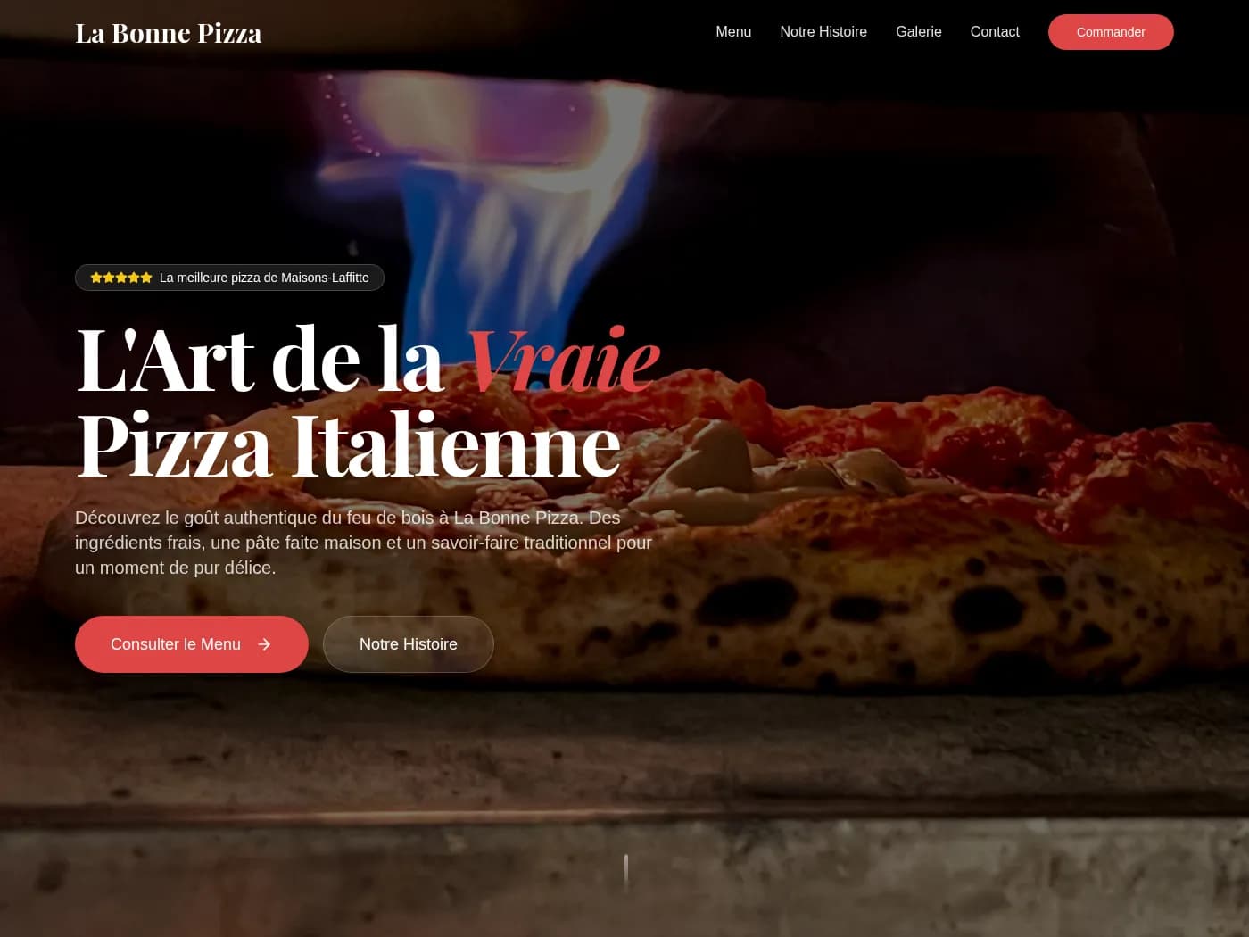 La Bonne Pizza Web