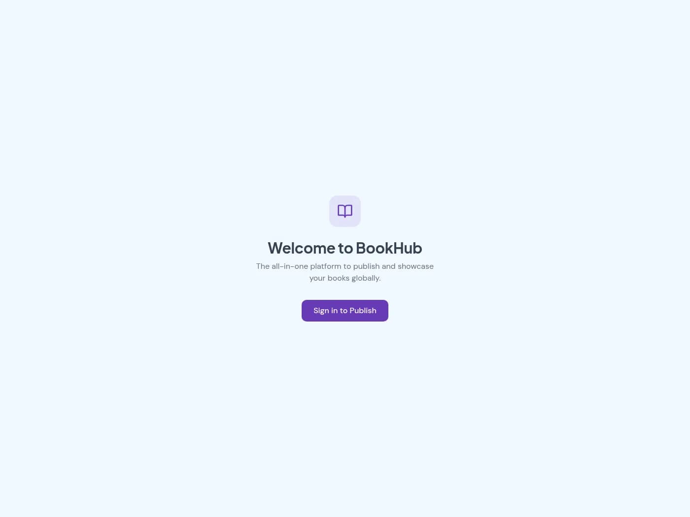 Book Publisher Hub