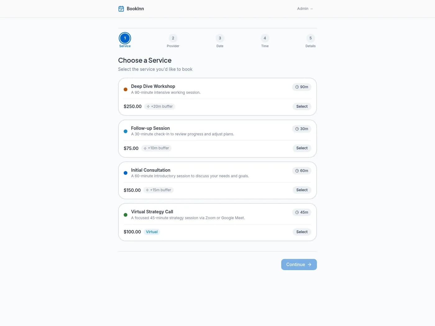 BookInn Scheduler Engine