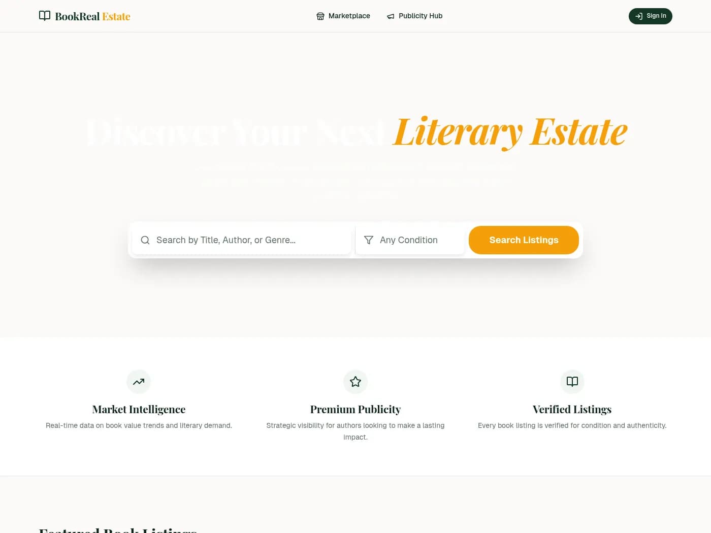 BookReal Estate Hub