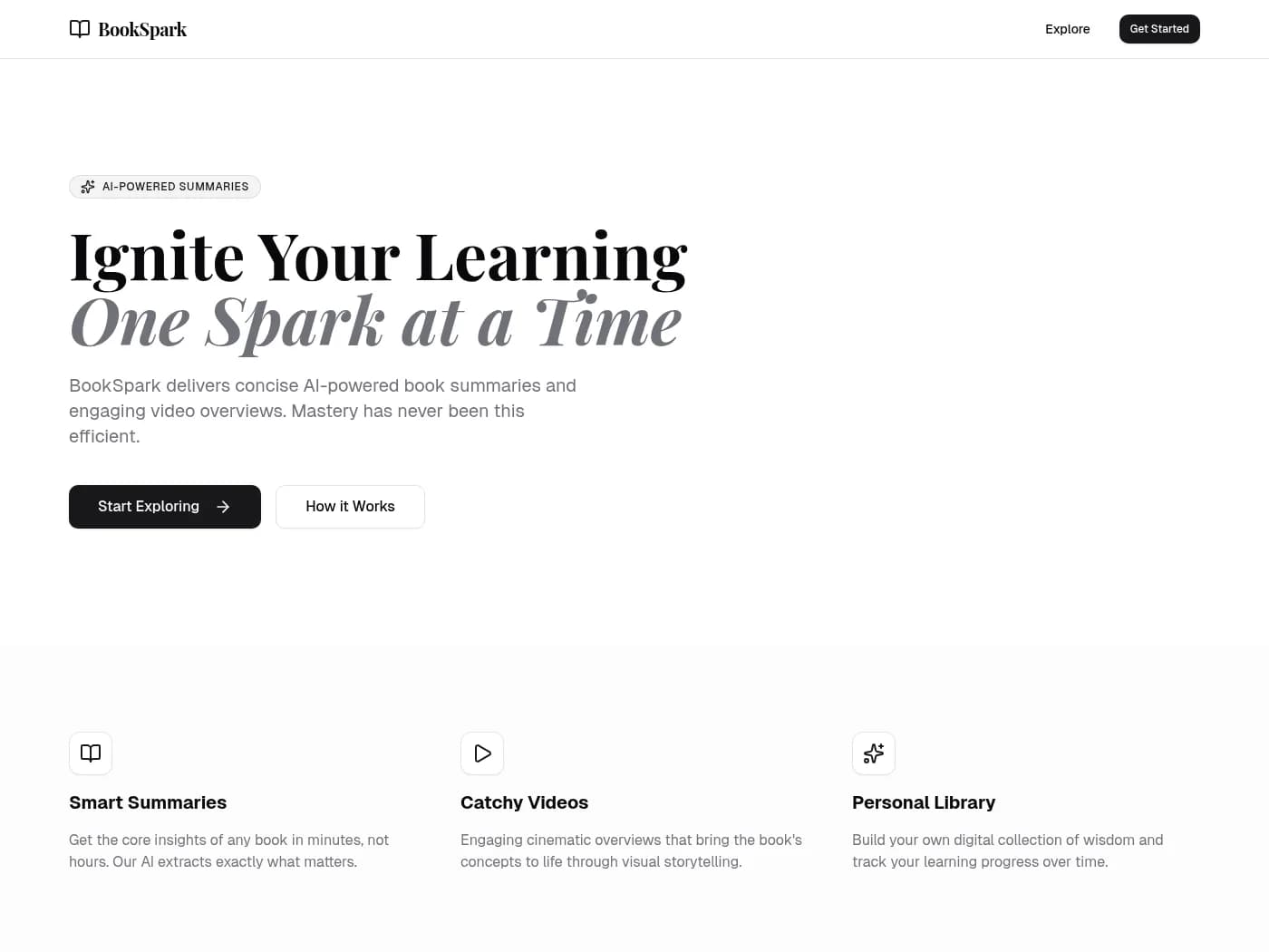 BookSpark AI Platform
