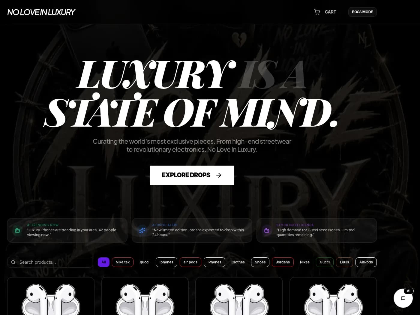 BossMode Shop Builder